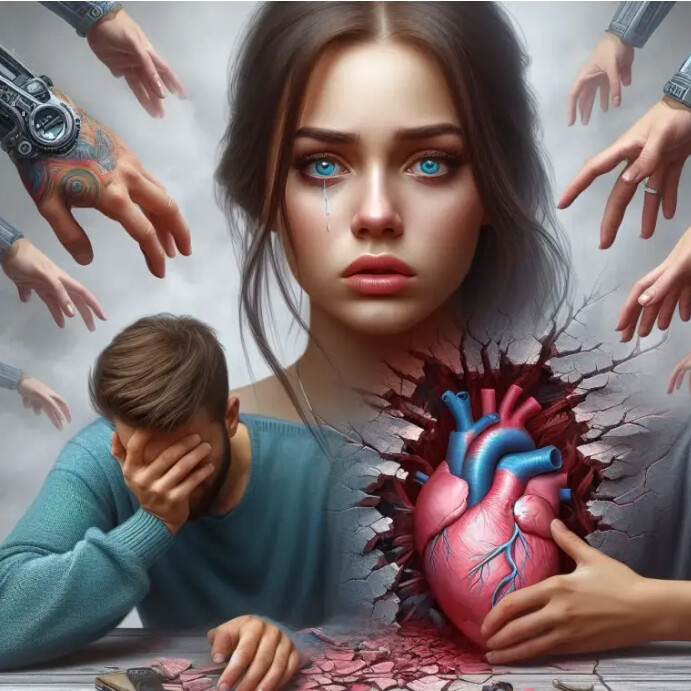 Heart break Template | PosterMyWall