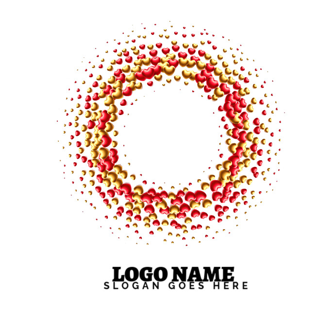 Heart Circle Logo Template | PosterMyWall