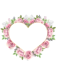 heart border Template | PosterMyWall