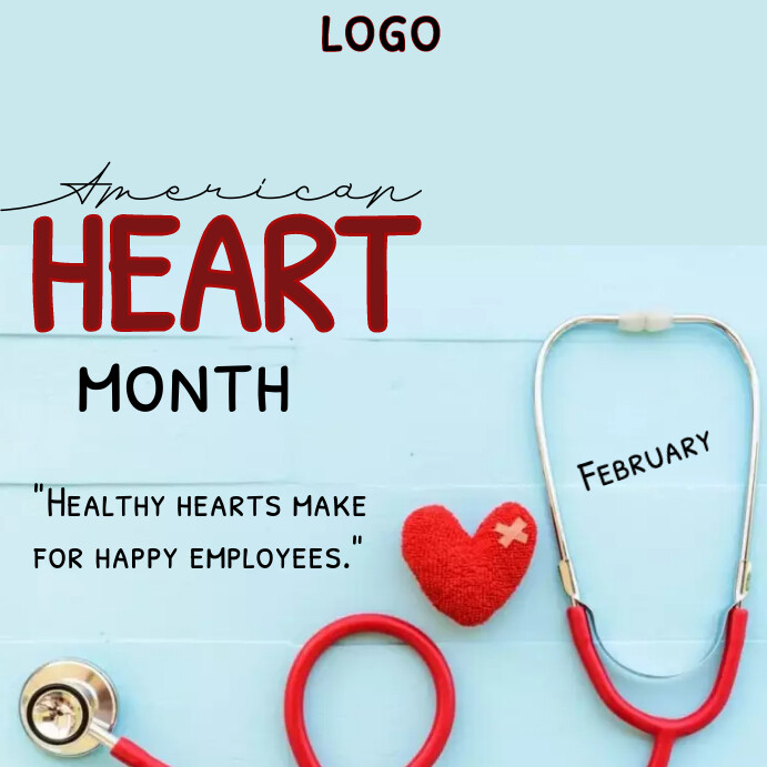 Copy of Heart health month | PosterMyWall
