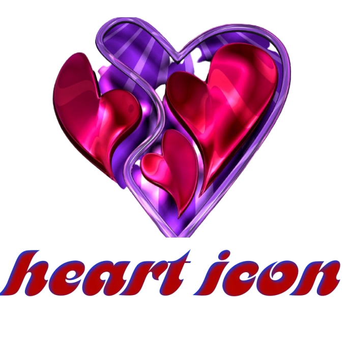 heart icon Template | PosterMyWall