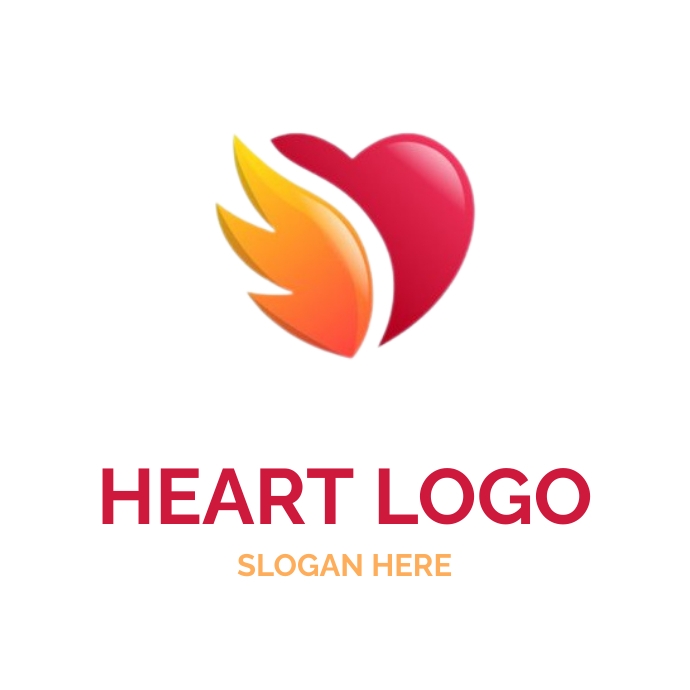 HEART LOGO Template | PosterMyWall