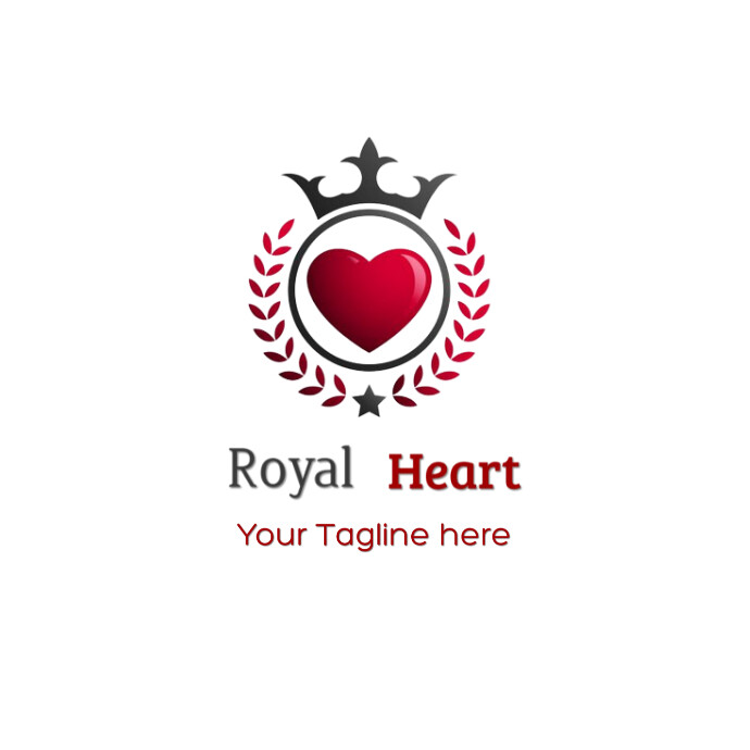 Heart Logo Template | PosterMyWall