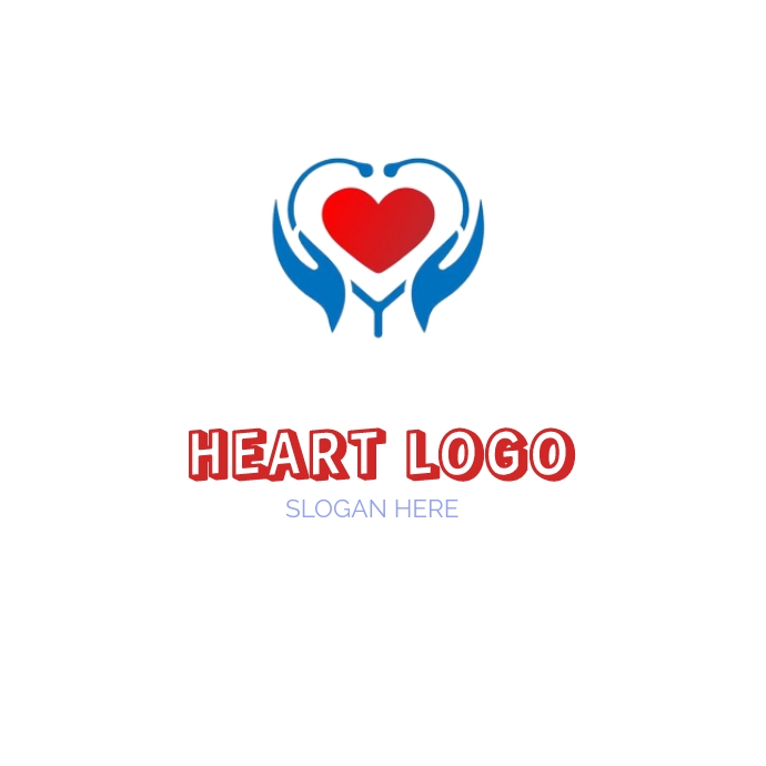 HEART LOGO Template | PosterMyWall