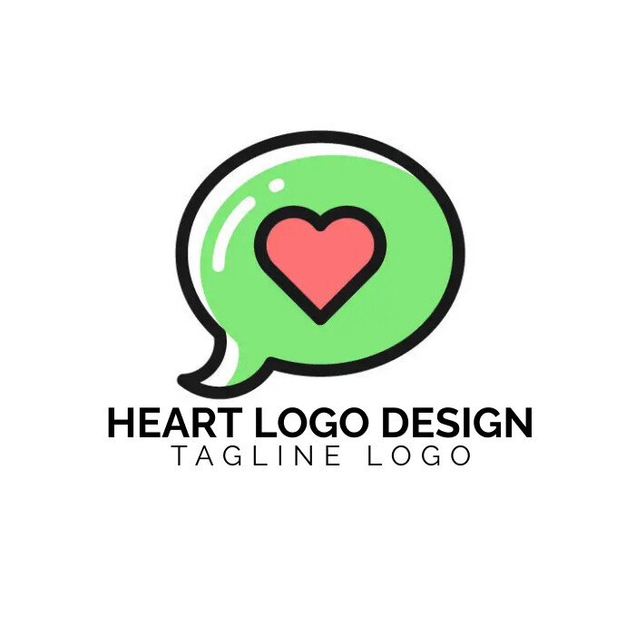 HEART LOGO Template | PosterMyWall