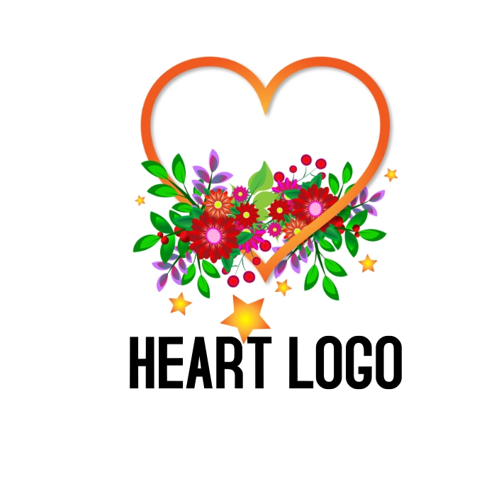 Heart logo Template | PosterMyWall