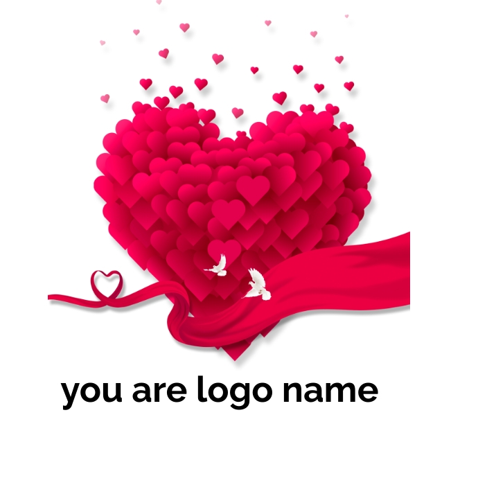 Heart logo Template | PosterMyWall