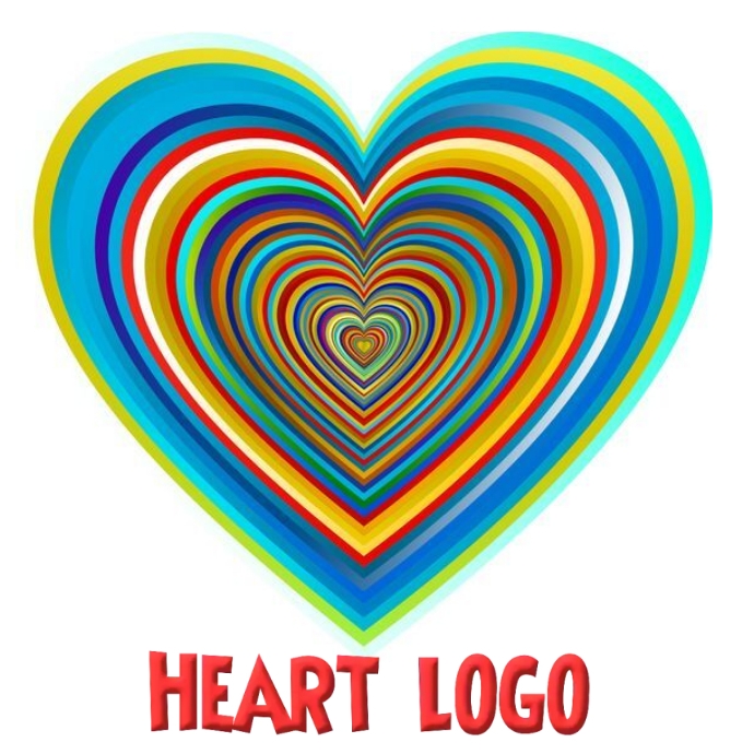 Heart logo Template | PosterMyWall