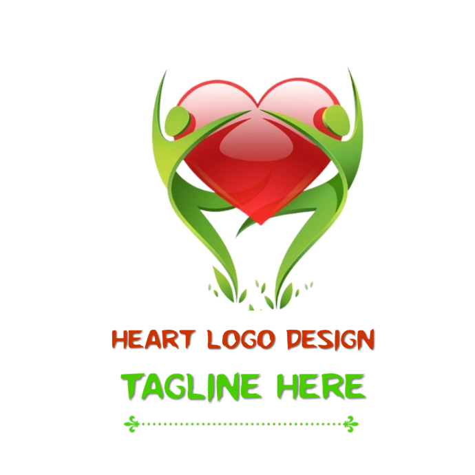 Heart Logo Design Template | PosterMyWall
