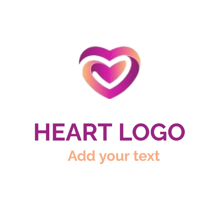 heart logo Template | PosterMyWall