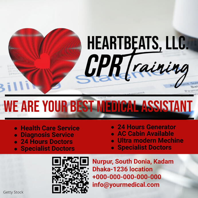 Plantilla de heart medical care flyer | PosterMyWall