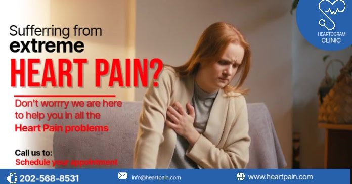 Heart Pain Poster Template | PosterMyWall