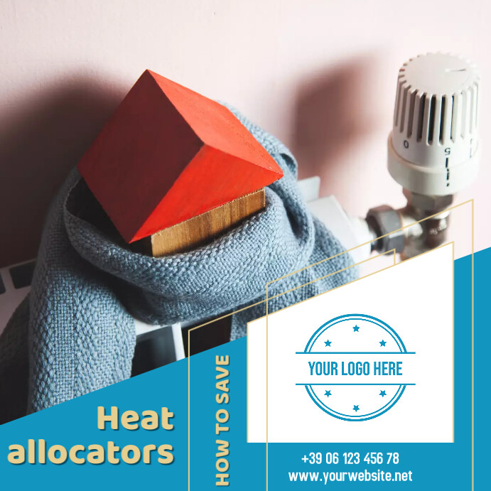 heat allocators HOW TO SAVE Template | PosterMyWall