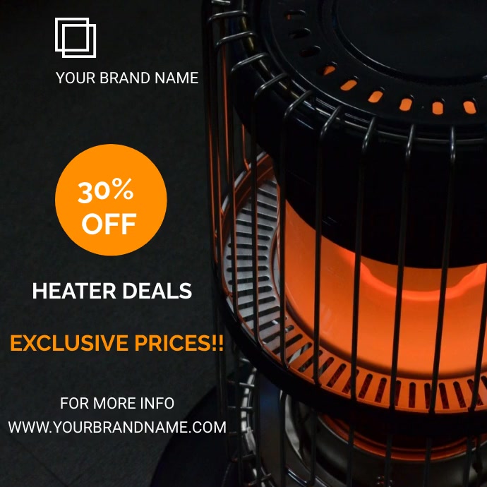 Copy of Heater deals | PosterMyWall