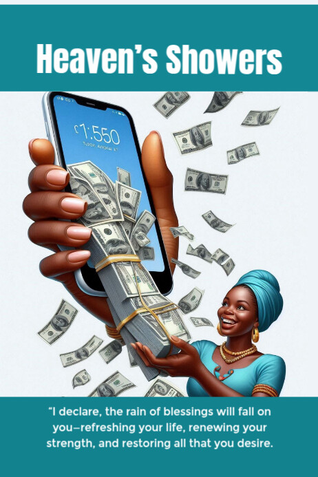 Heaven's showers Template | PosterMyWall