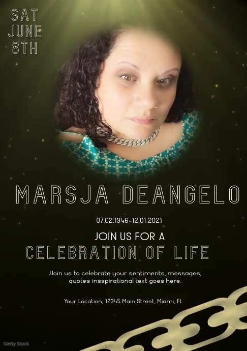 Heaven Celebration of Life Invitation Video Template | PosterMyWall