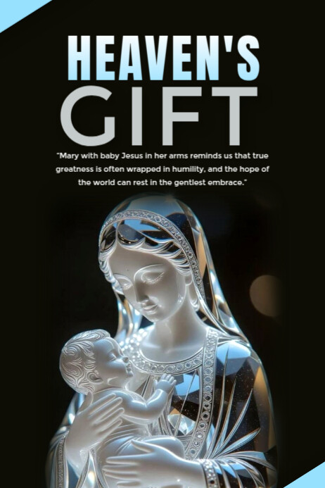 Heaven gift Template | PosterMyWall