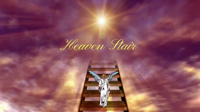 Heaven Stair Template | PosterMyWall