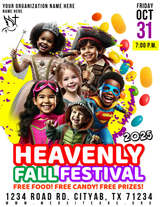 Copy of Heavenly Fall Festival | PosterMyWall
