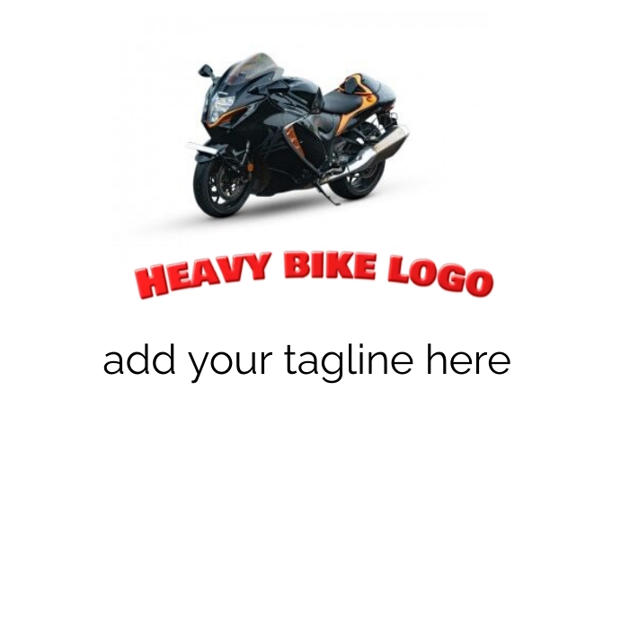 Heavy bike logo design Template | PosterMyWall