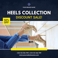 heels women shoes fashion sale flyer Template | PosterMyWall