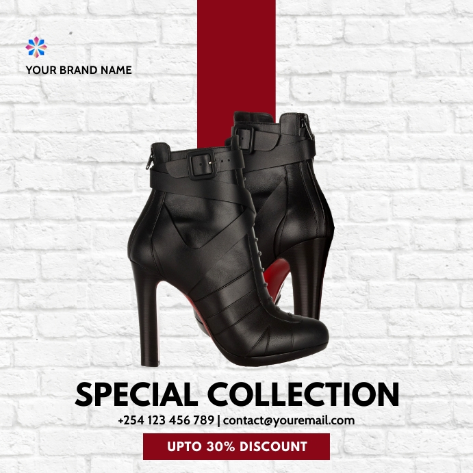 heels women shoes fashion sale flyer Template | PosterMyWall
