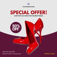 heels women shoes fashion sale flyer Template | PosterMyWall