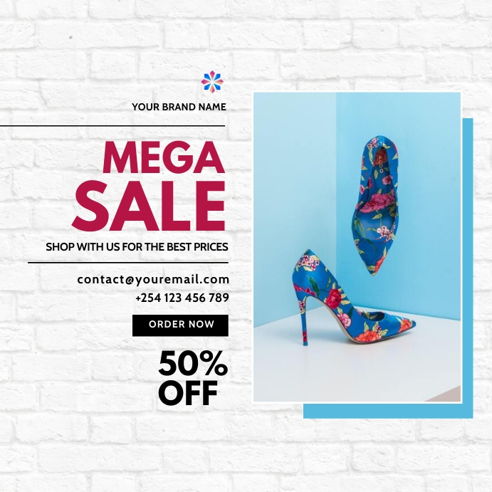 Copy of heels women shoes fashion sale flyer | PosterMyWall