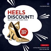 heels women shoes fashion sale flyer Template | PosterMyWall