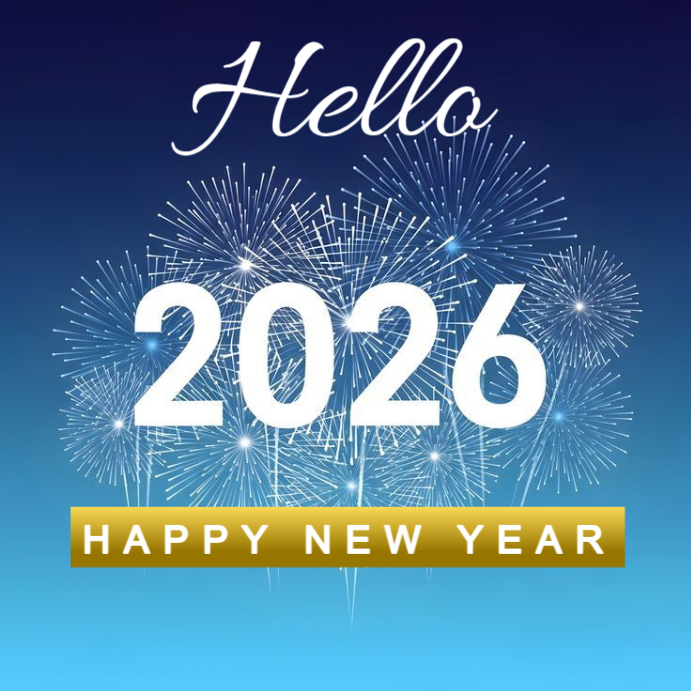 Hello 2025 Instagram post Template | PosterMyWall