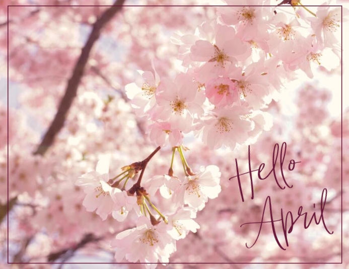 hello april Template | PosterMyWall