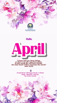 8,680+ welcome april month Customizable Design Templates | PosterMyWall