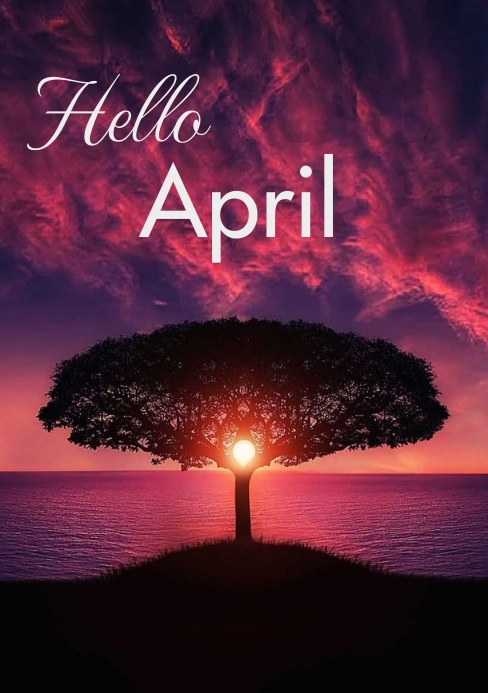 Plantilla de Hello April Flyer Poster | PosterMyWall