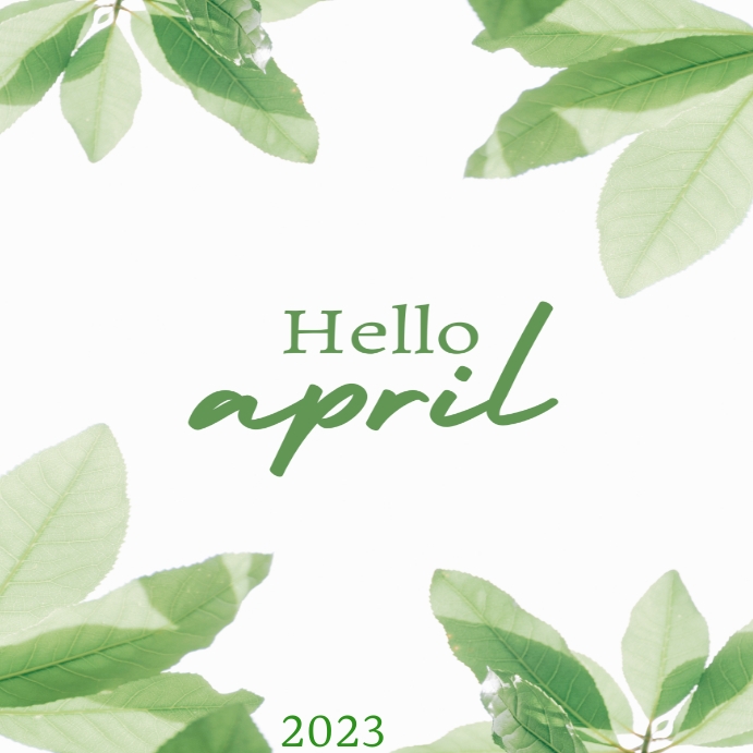 Plantilla de Hola Abril Día de Los Inocentes Folleto de Publicación de ...