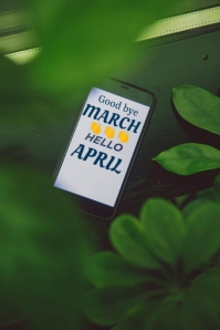 Hello April goodbye March Poster Template | PosterMyWall