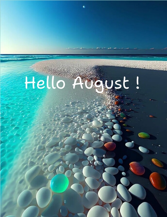 Hello august Template | PosterMyWall