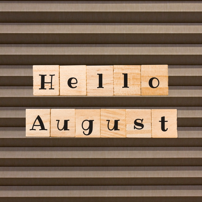 hello august post Template | PosterMyWall