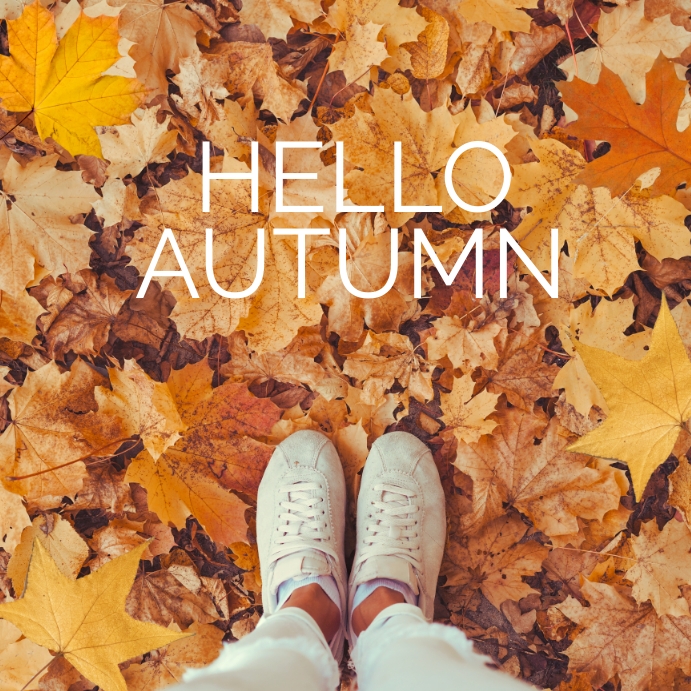 hello autumn Template | PosterMyWall