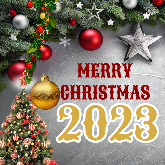 Hello Christmas Template | PosterMyWall