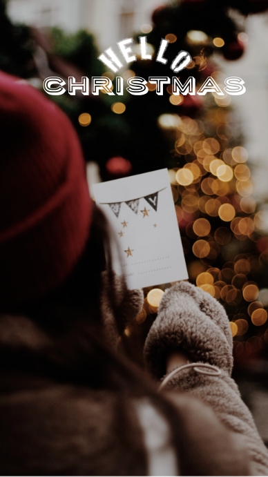 Hello Christmas Template | PosterMyWall