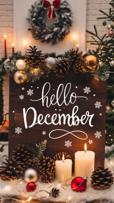 Copy of Hello December Greetings Instagram Story | PosterMyWall