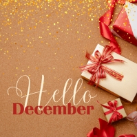 Hello December Template | PosterMyWall