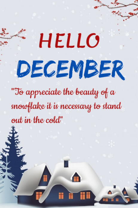Hello December 2024