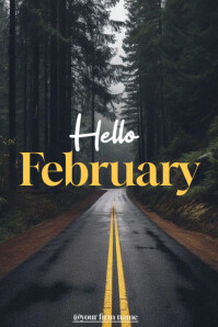 Hello february Template | PosterMyWall