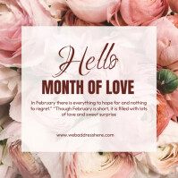 hello february Template | PosterMyWall