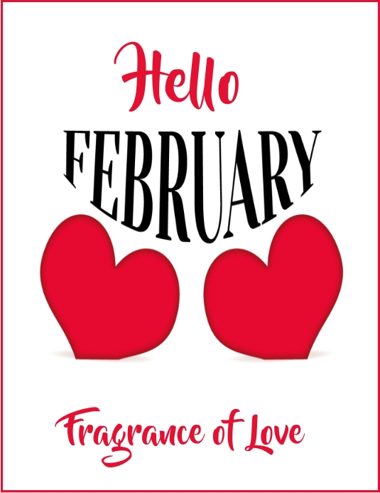 Hello February Template | PosterMyWall