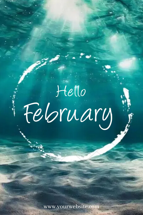 Hello February Template | PosterMyWall
