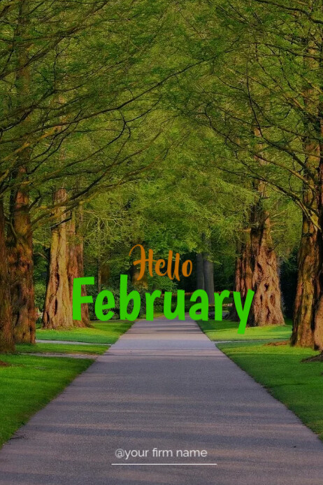 Hello february Template | PosterMyWall