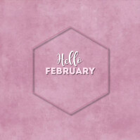 Hello February Template | PosterMyWall