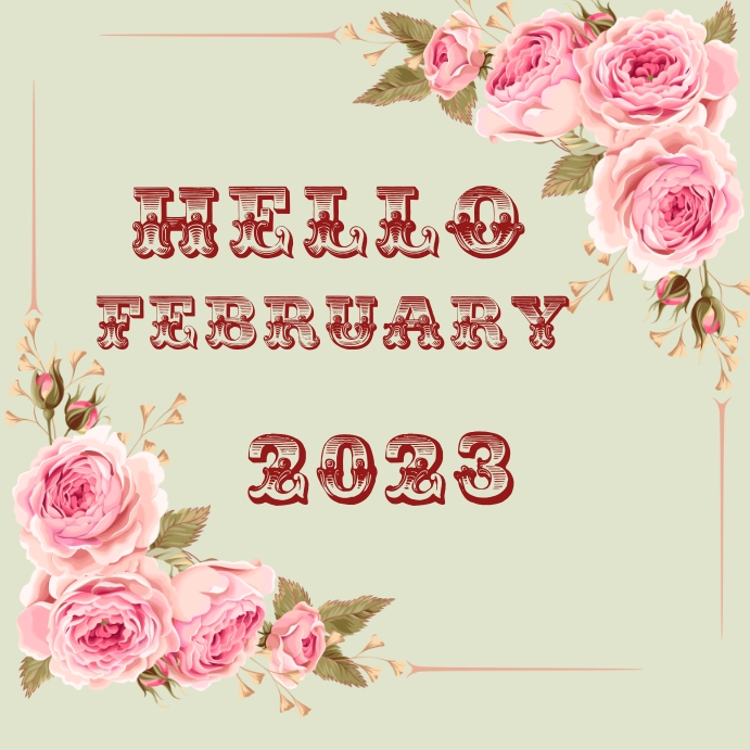 Hello February Template | PosterMyWall